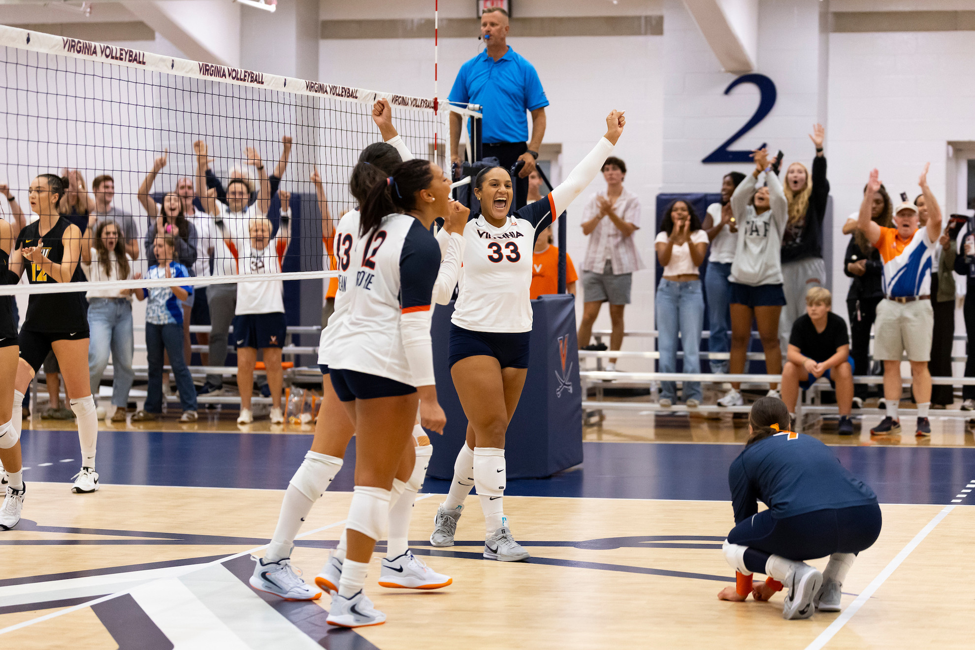 Cavaliers Defeat Michigan In Five-Set Thriller - Virginia Cavaliers ...