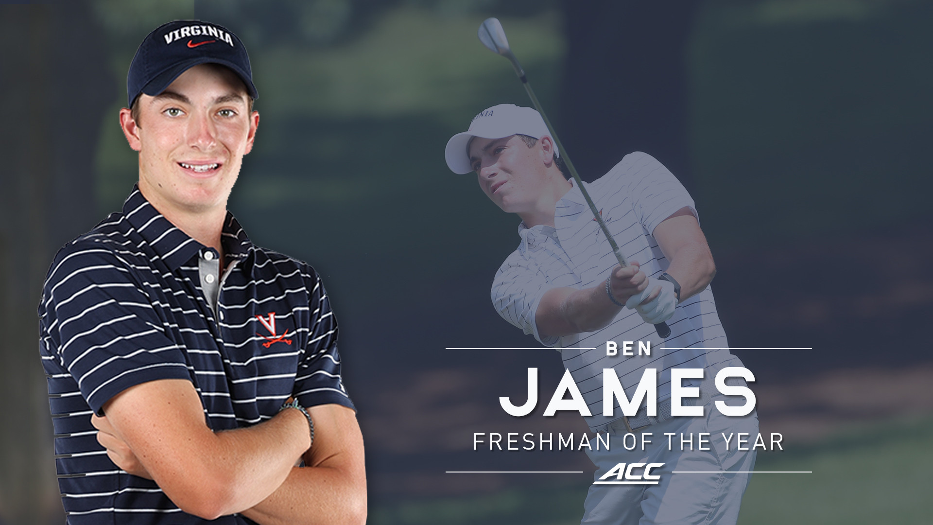 Ben James Named ACC Freshman of the Year - Virginia Cavaliers Official ...