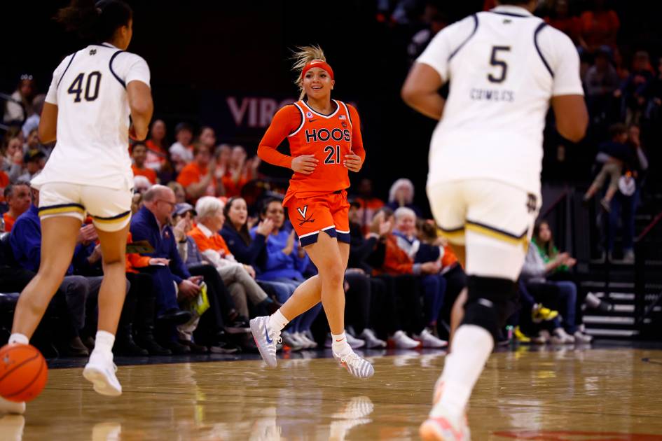 Johnson Shines as Cavaliers Down Irish 81-70 at JPJ - Virginia ...