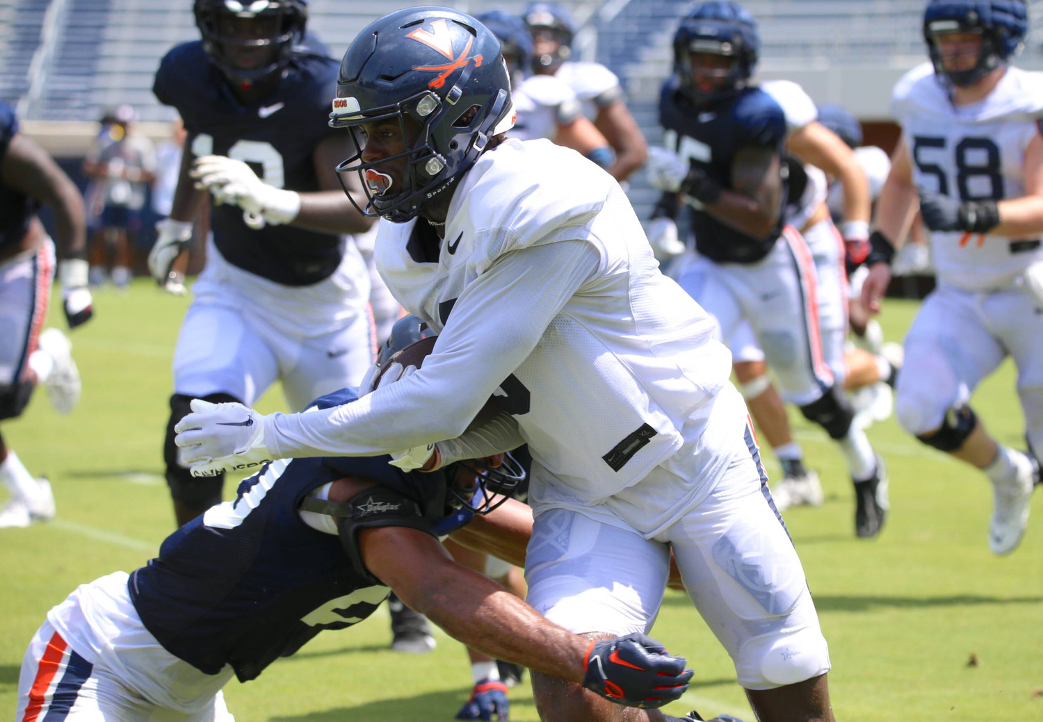2023 Virginia Football Fall Camp Central