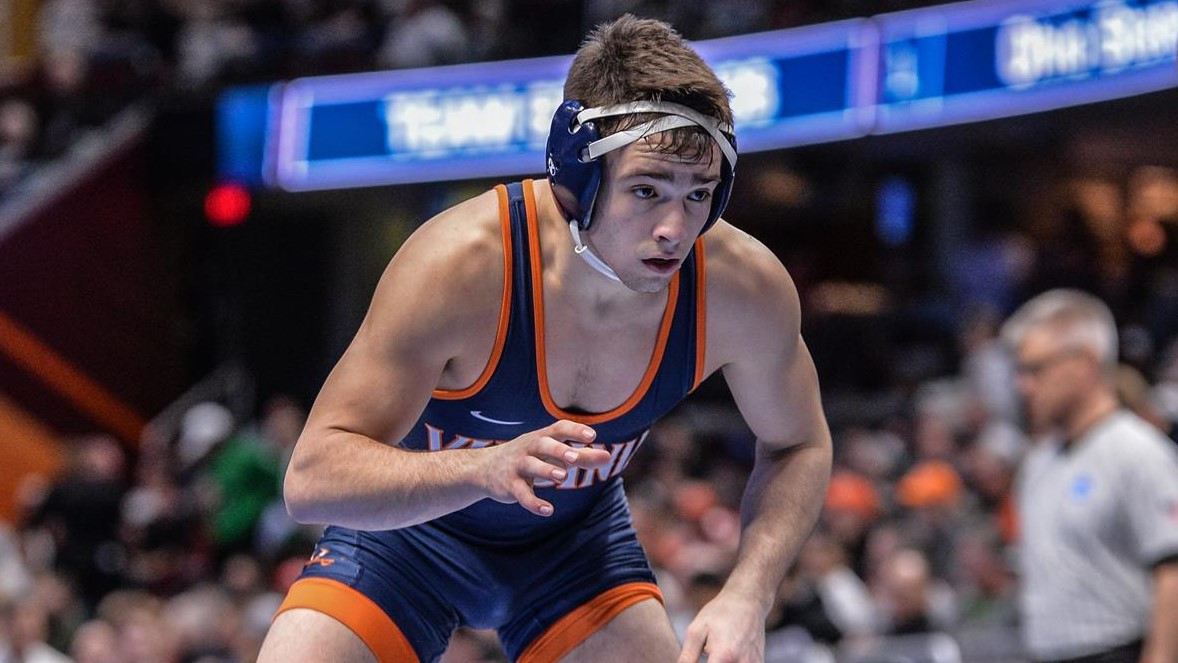 Mueller Named ACC Co-Wrestler Of The Week - Virginia Cavaliers Official ...