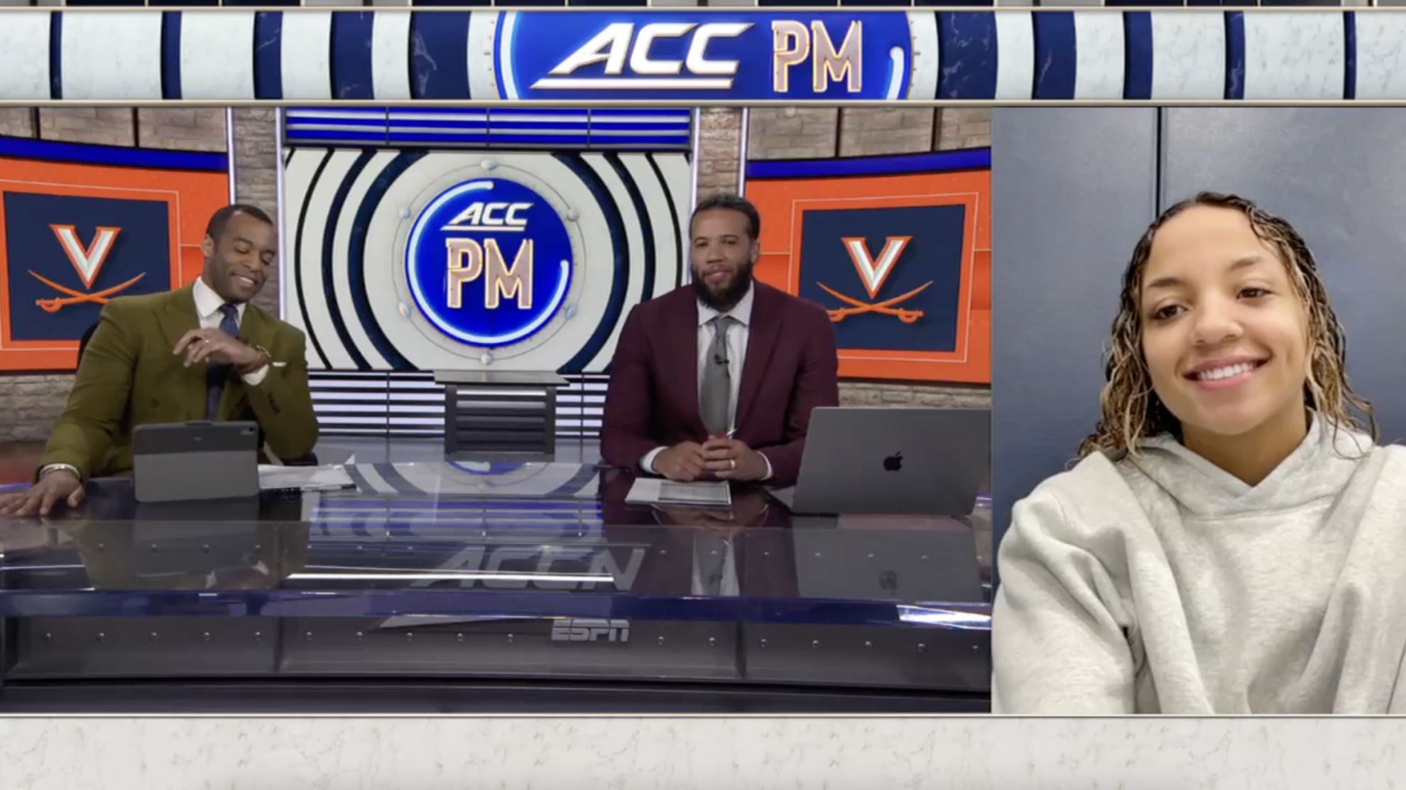 Kymora Johnson Joins ACC PM Show 2.18.25 - Virginia Cavaliers Official ...