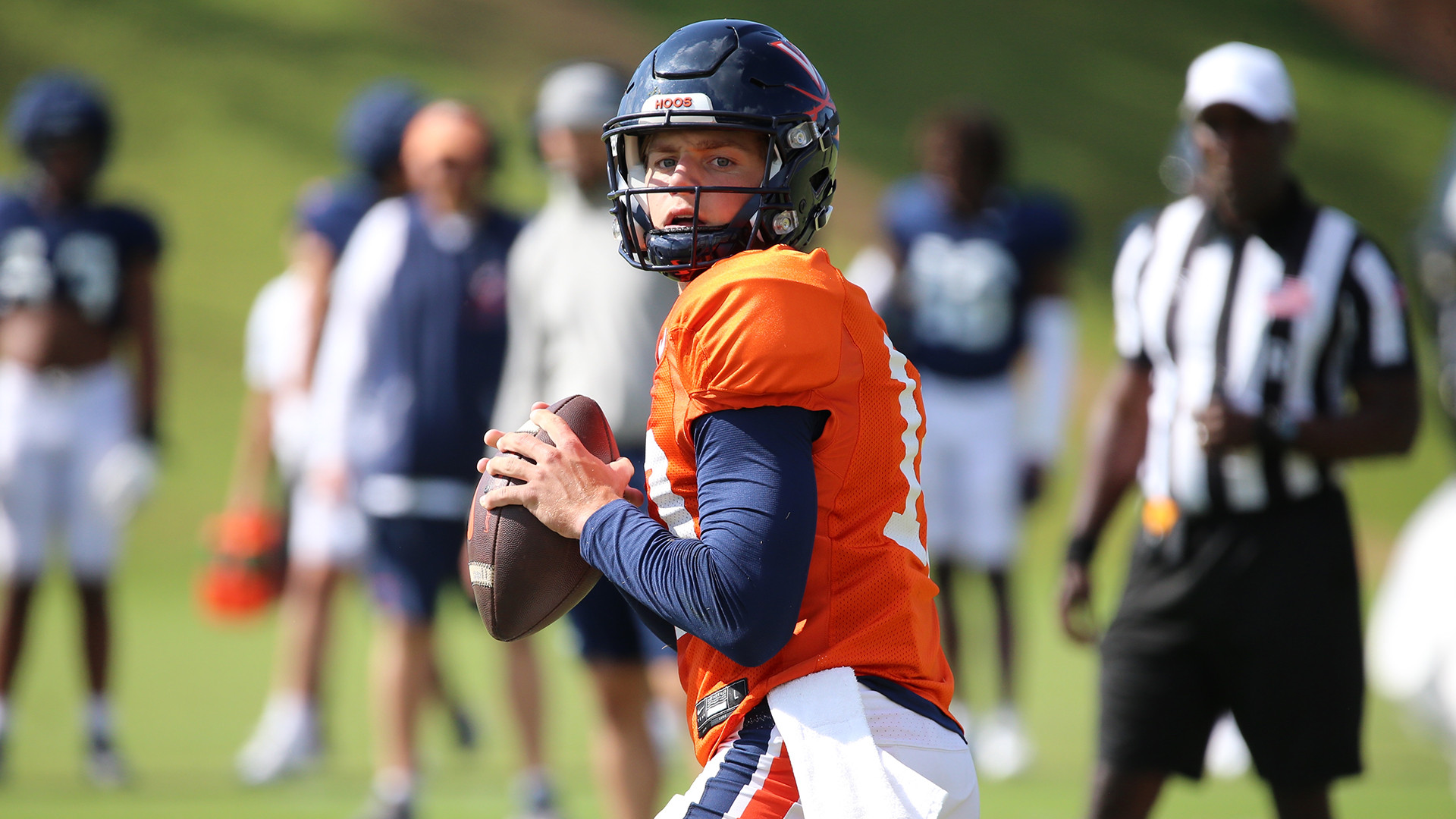 Video: Spring Practice No. 12 – QB Anthony Colandrea - Virginia ...
