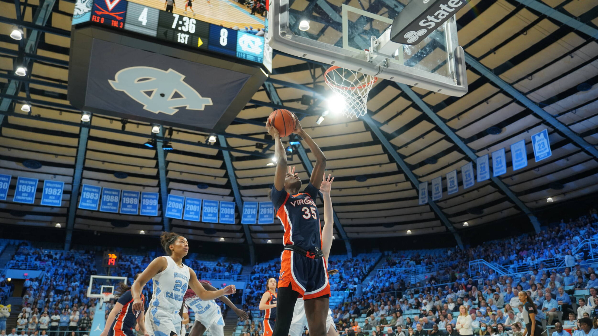 WBB Highlights: North Carolina - Virginia Cavaliers Official Athletic Site
