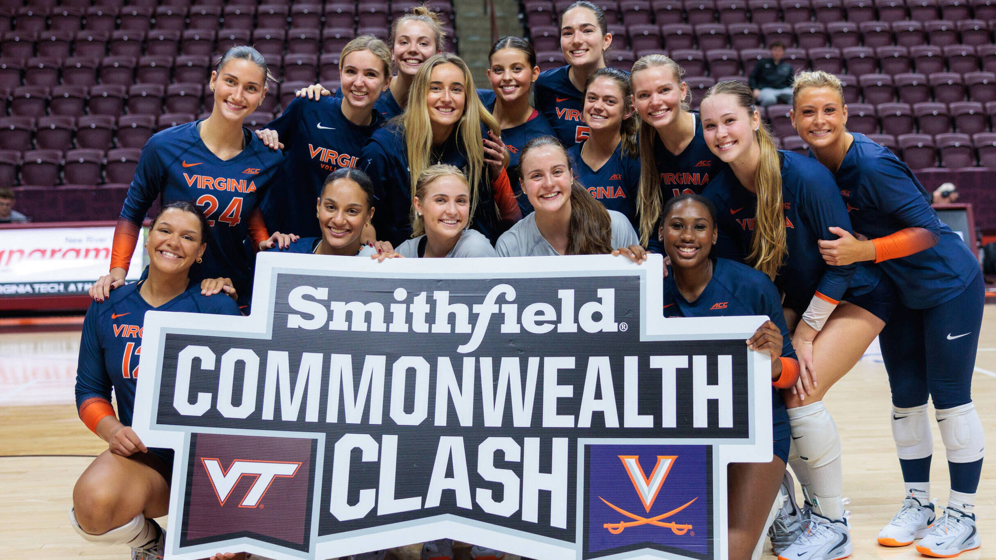 Virginia Completes Reverse Sweep of Virginia Tech in Smithfield ...