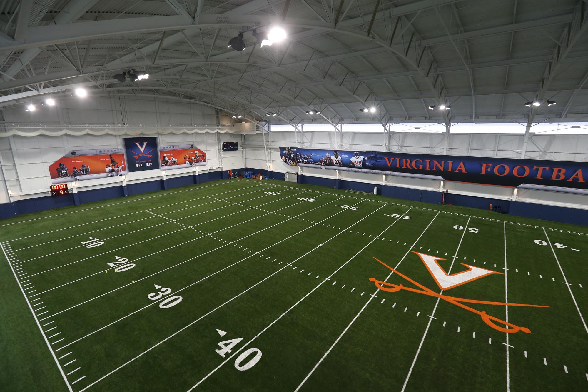 George Welsh Indoor Football Practice Facility – Virginia Cavaliers ...