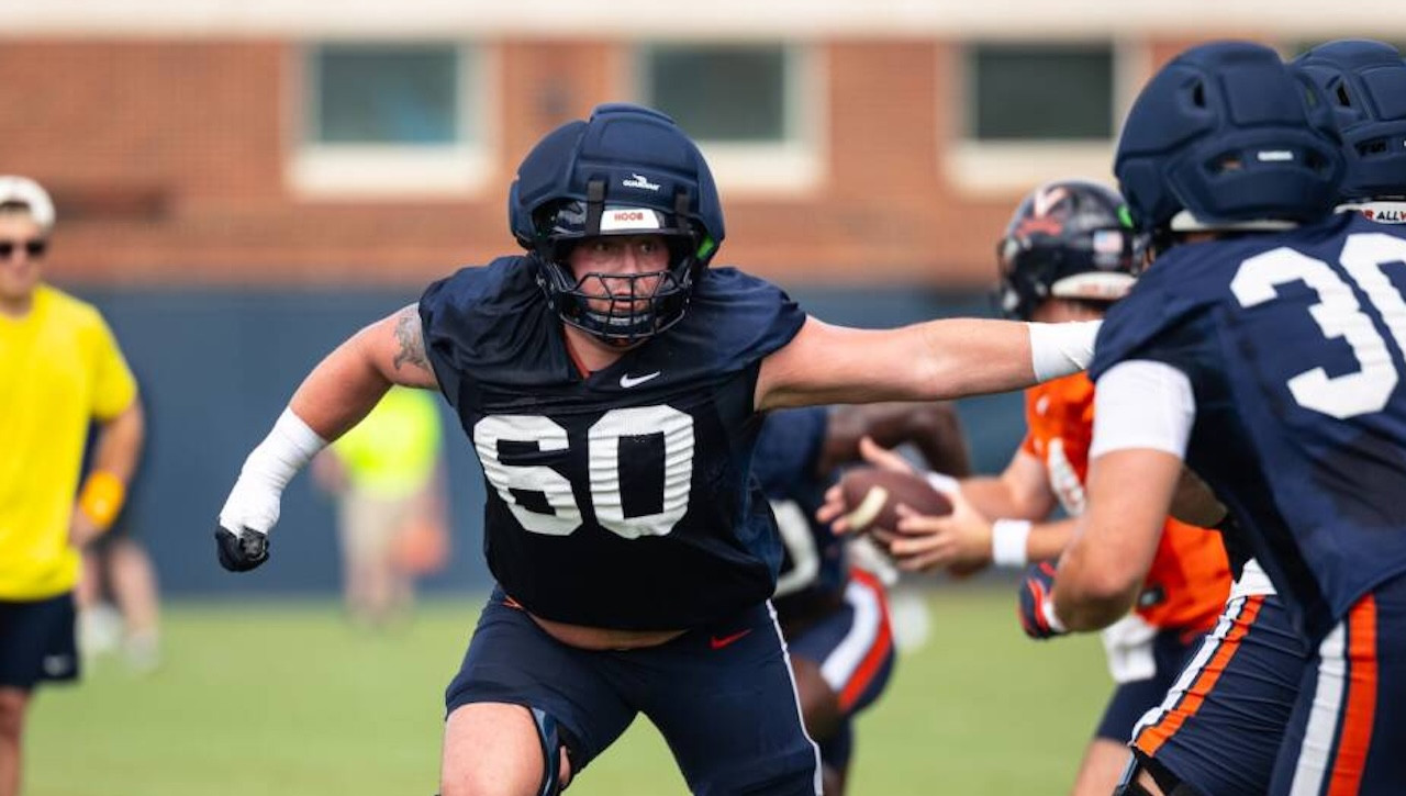 Metcalf Brings Many Strengths to Offensive Line - Virginia Cavaliers ...