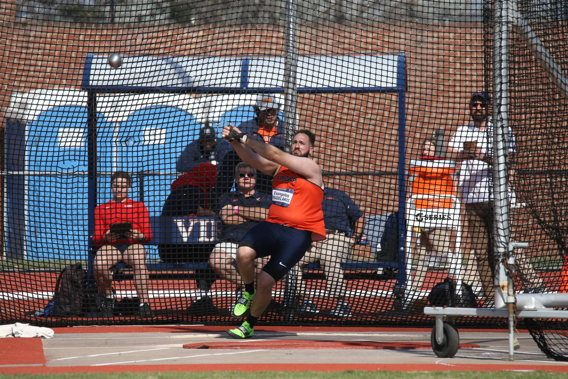 Fradelakis Wins Hammer Throw at Colonial Relays - Virginia Cavaliers ...