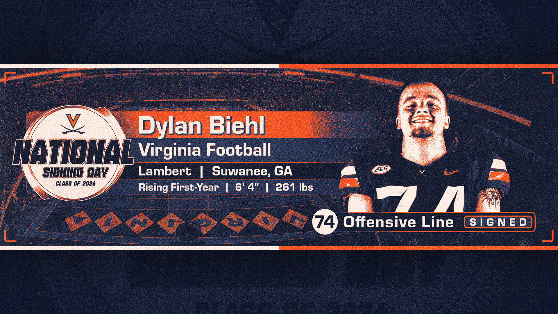 Virginia Football | 2026 National Signing Day Central