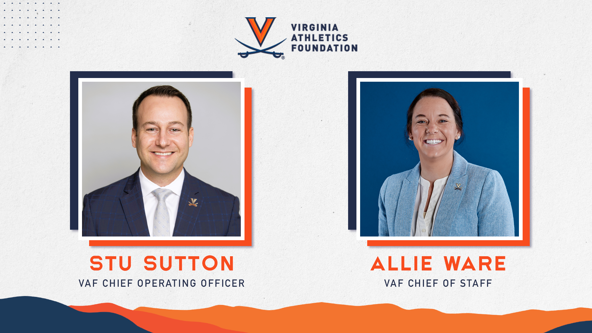 Virginia Athletics Foundation Welcomes Allie Ware and Stuart Sutton to ...