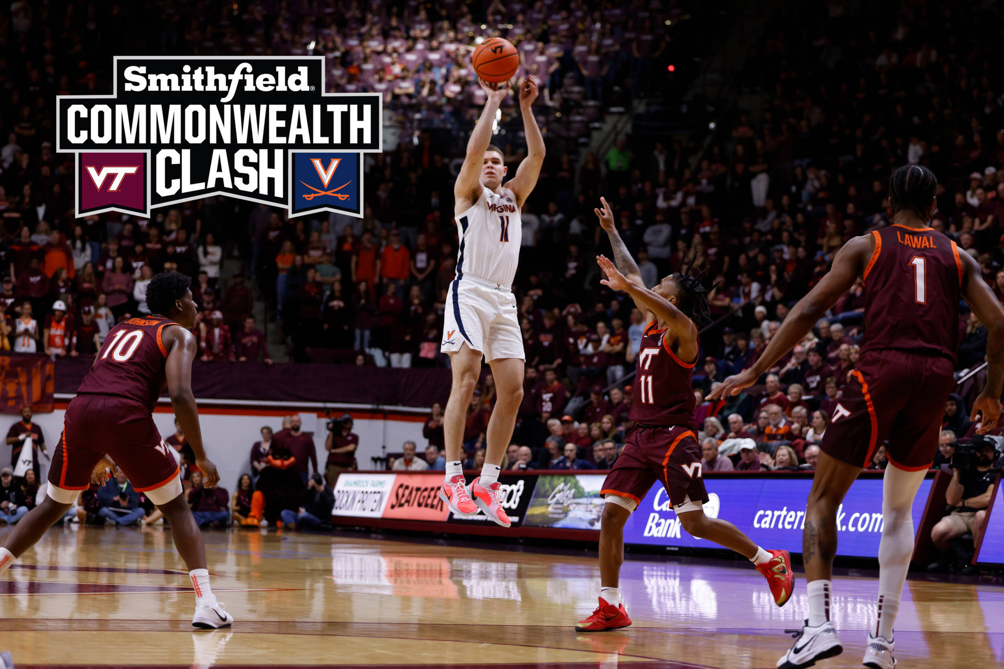 Cavaliers Hold Off Hokies, 73-70 - Virginia Cavaliers Official Athletic ...
