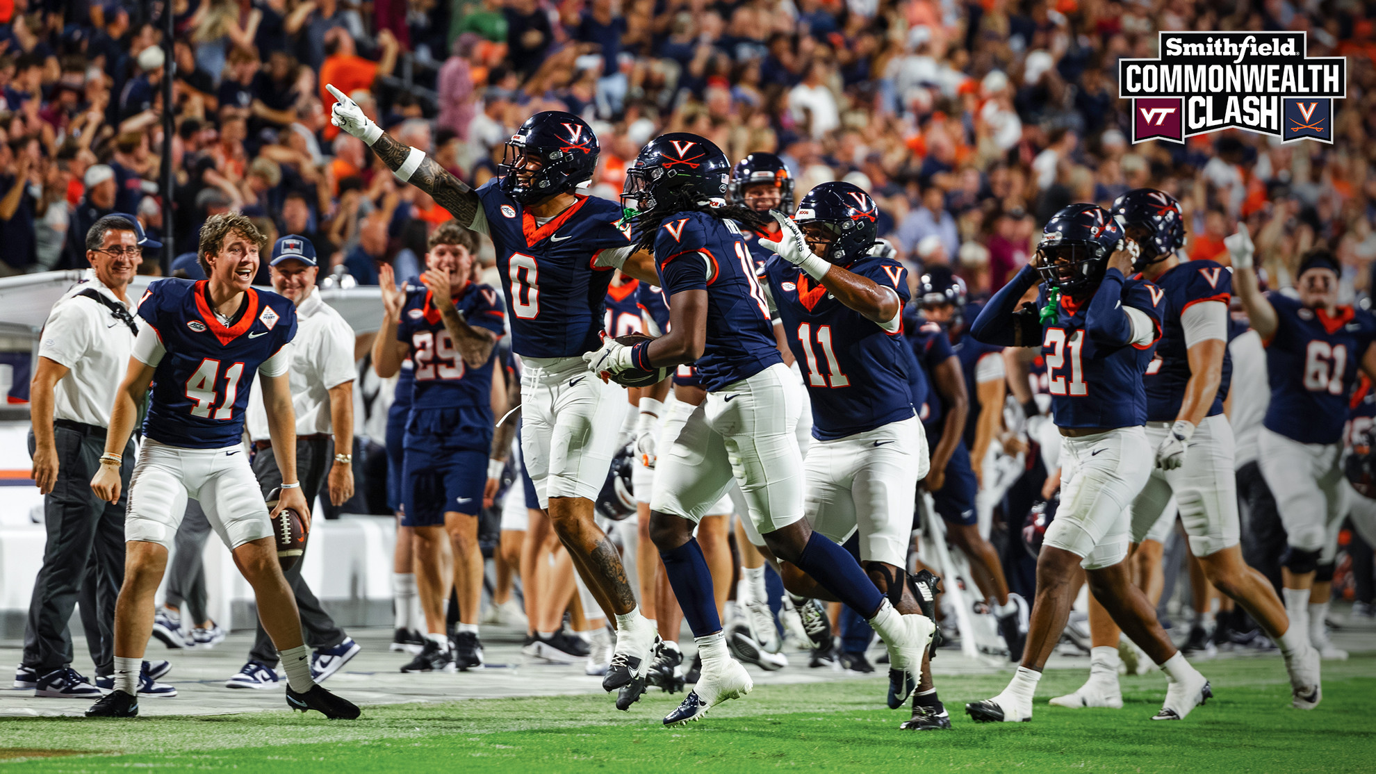 Virginia-Virginia Tech Commonwealth Clash Set for Primetime - Virginia ...